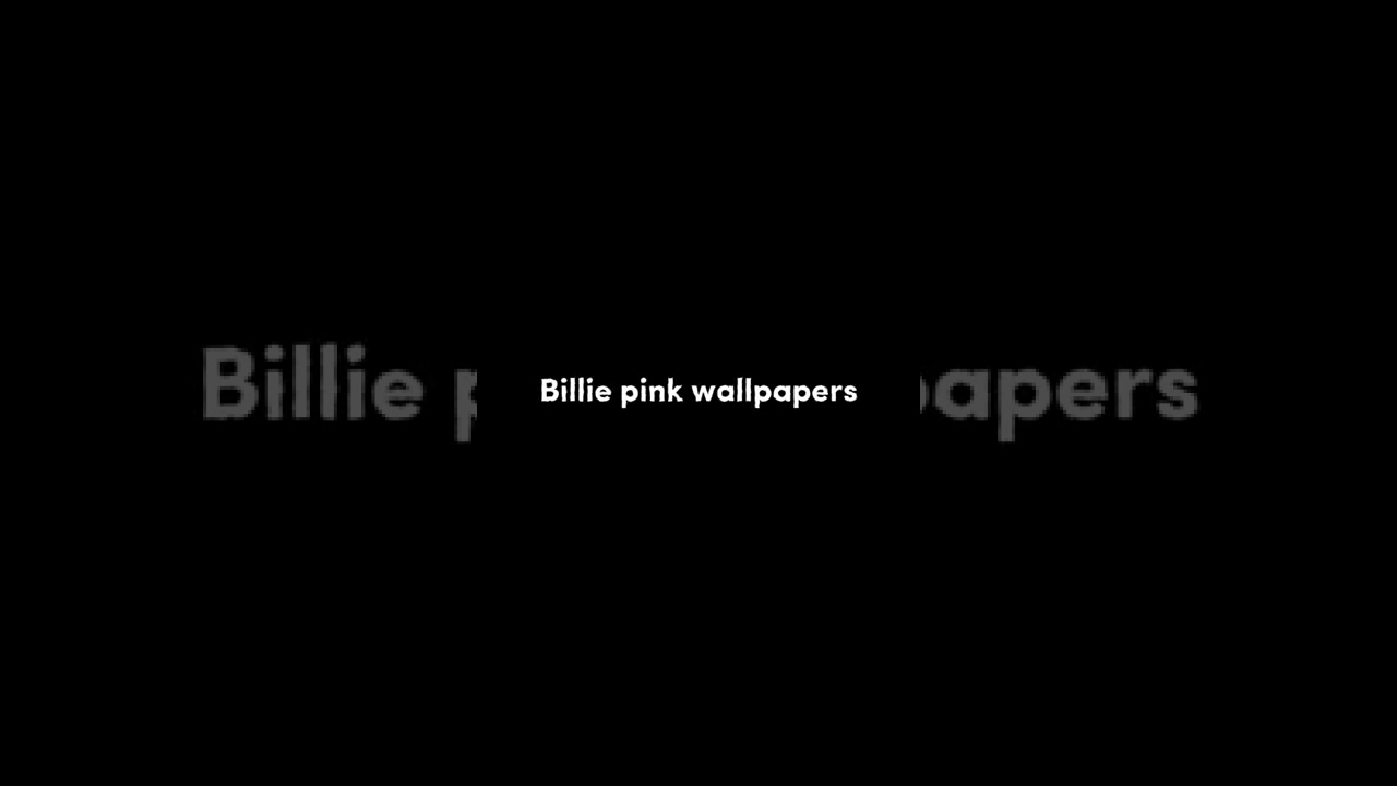 pink wallpapers of Billie #shorts #billieeilish #concert #happierthanever
