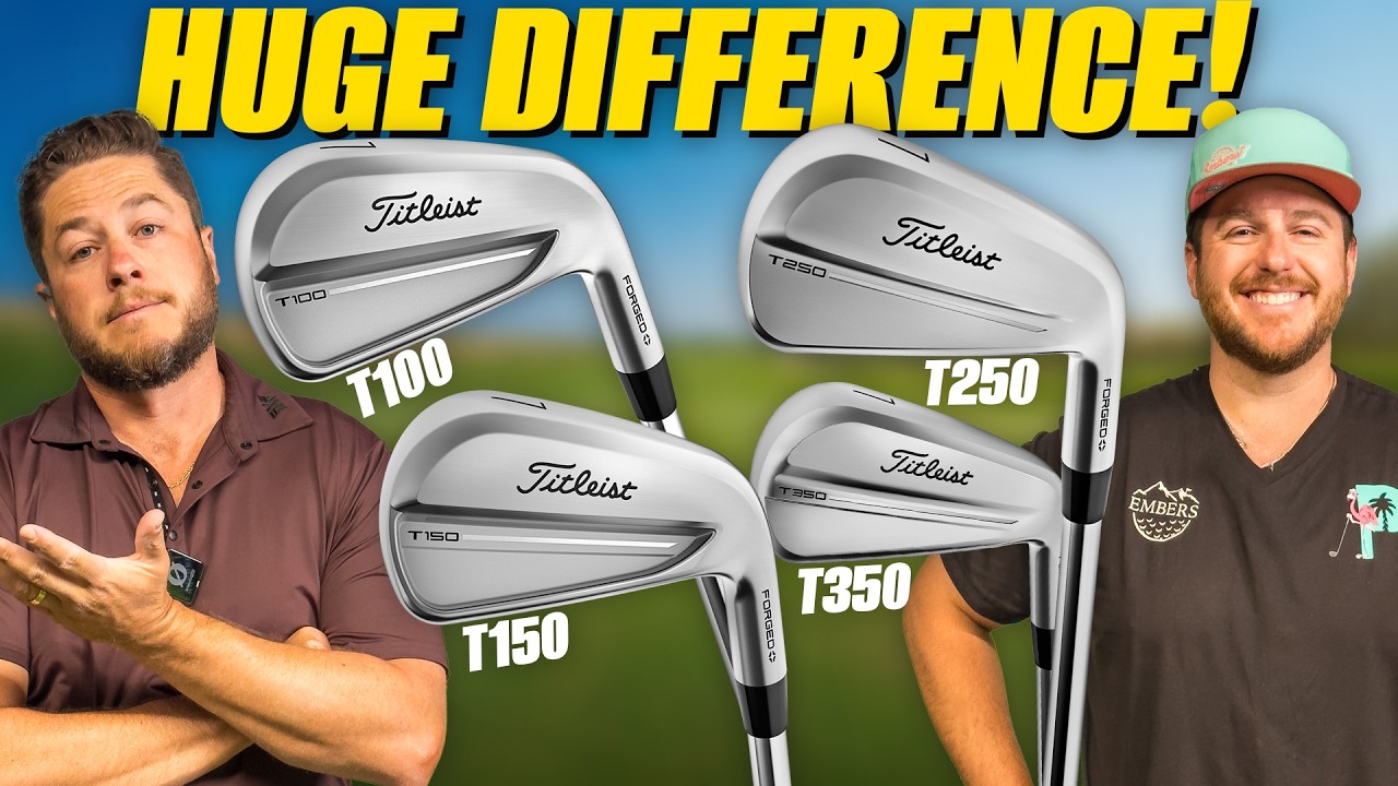 All New 2025 Titleist Irons! Here's the One You Should Be Playing (T100, T150, T250, T350)