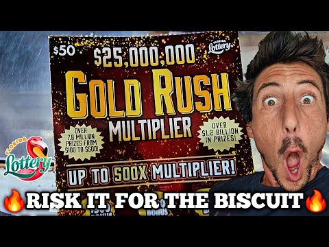 🔥Risk It For The Biscuit🤑$50 Goldrush Multiplier | Scratch Life🚀