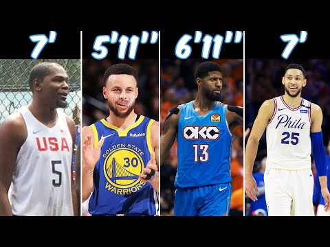 THE NBA IS EXPOSING PLAYERS REAL HEIGHTS & AGES