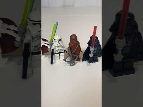 Old vs. New LEGO Star Wars Minifigures! Which are Better? 🤔 #legominifigure #legostarwars