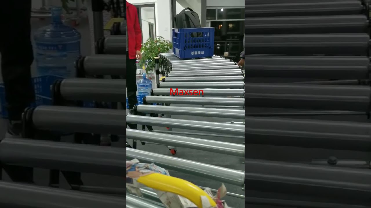 Maxsen flexible drive roller conveyor expanded conveyor