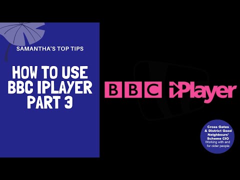How to use BBC iPlayer | Part 3