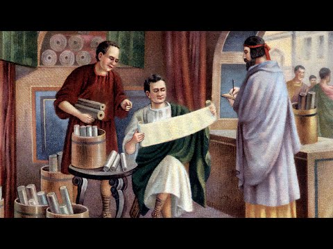 Ancient Roman Scrolls, Codices, and Bookstores | Aliens in This World
