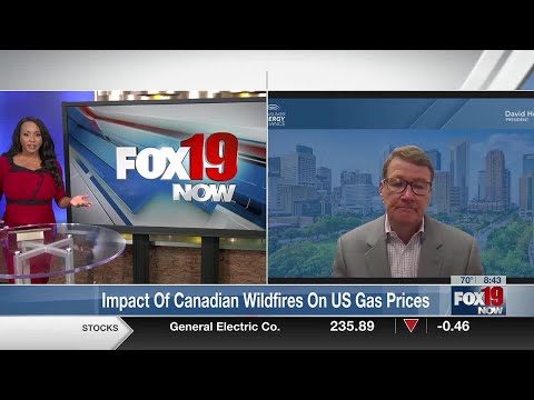 Impact of Canadian wildfires on U.S. gas prices