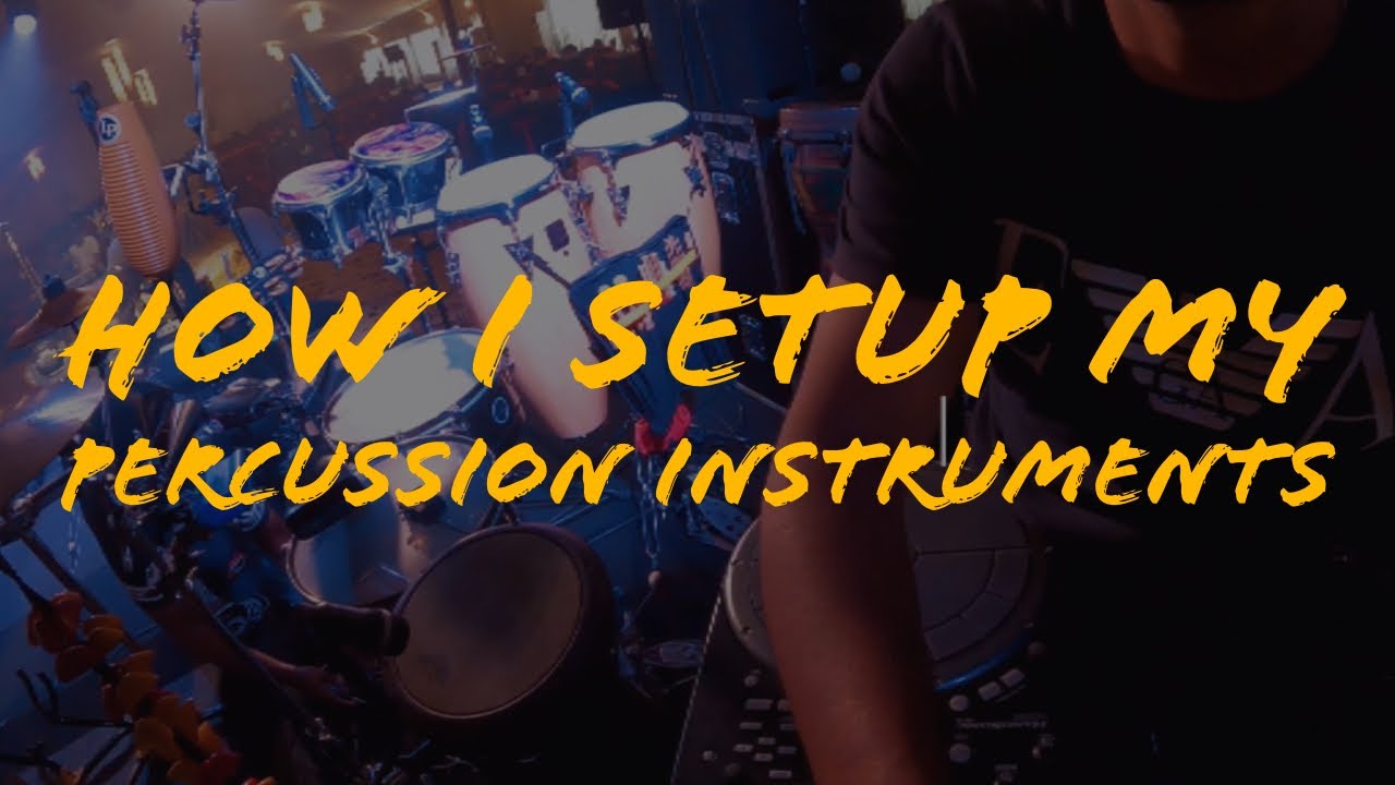 How to setup percussion
