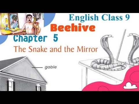 The snake and the mirror class 9 in hindi / class 9 beehive chapter 5 in hindi / Class 9th English
