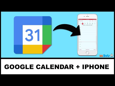 How to Add Google Calendar to Your iPhone (iCloud) Calendar | zzBots