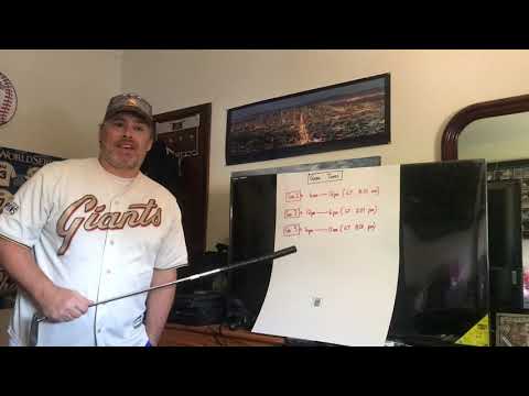 MLB schedule for 2020 from The Captain