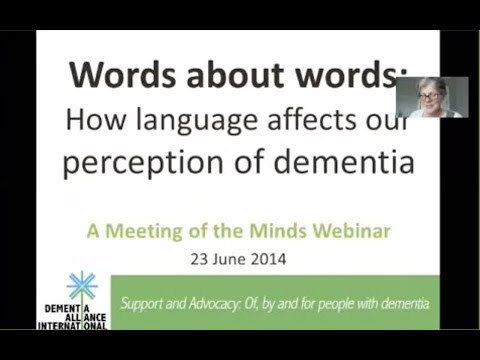 Words about words: How language affects our perception of dementia