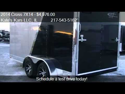 2014 Cross 7X14 Enclosed Trailer - for sale in Arthur, IL 61