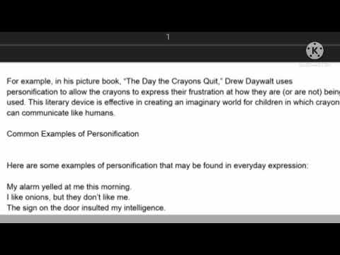 personification definition
