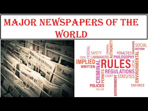Major Newspapers of the World