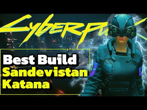 BEST SANDEVISTAN BUILD IN Cyberpunk2077 | 2.21 | David Martinez build |