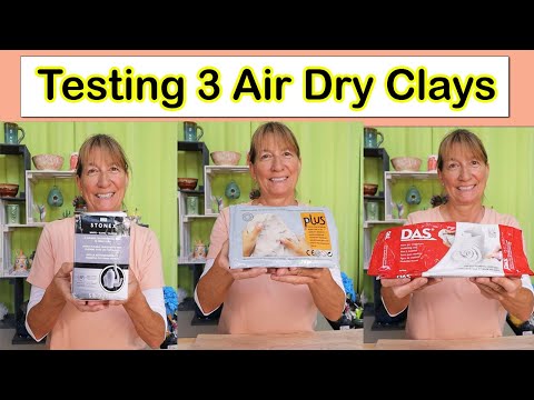 I Test 3 Different Brands of Air-Dry Clay on The Pottery Wheel - And #1 Is