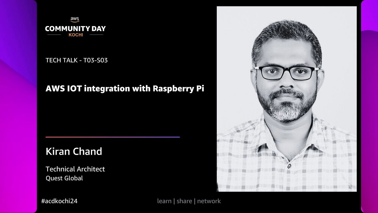 ACDKOCHI24 - T03-S03: AWS IOT integration with Raspberry Pi