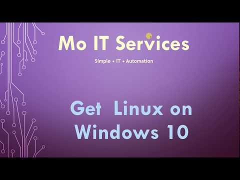 Two Ways to Run Linux Shell on Windows 10