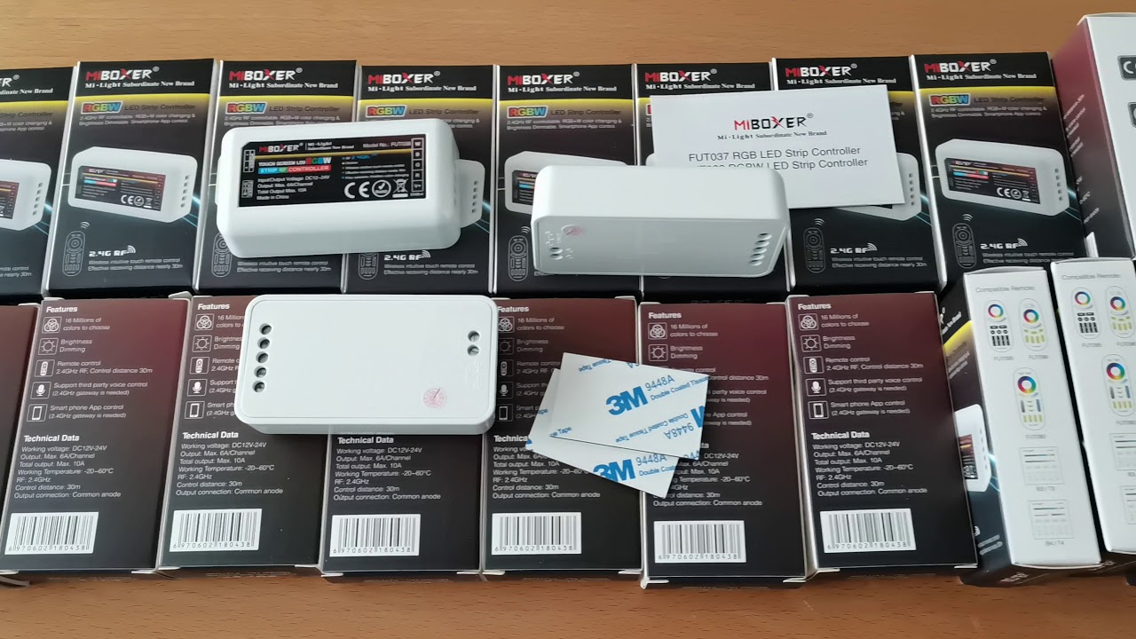 MiBoxer FUT038 RGBW 4 channels LED controller - kutop.com