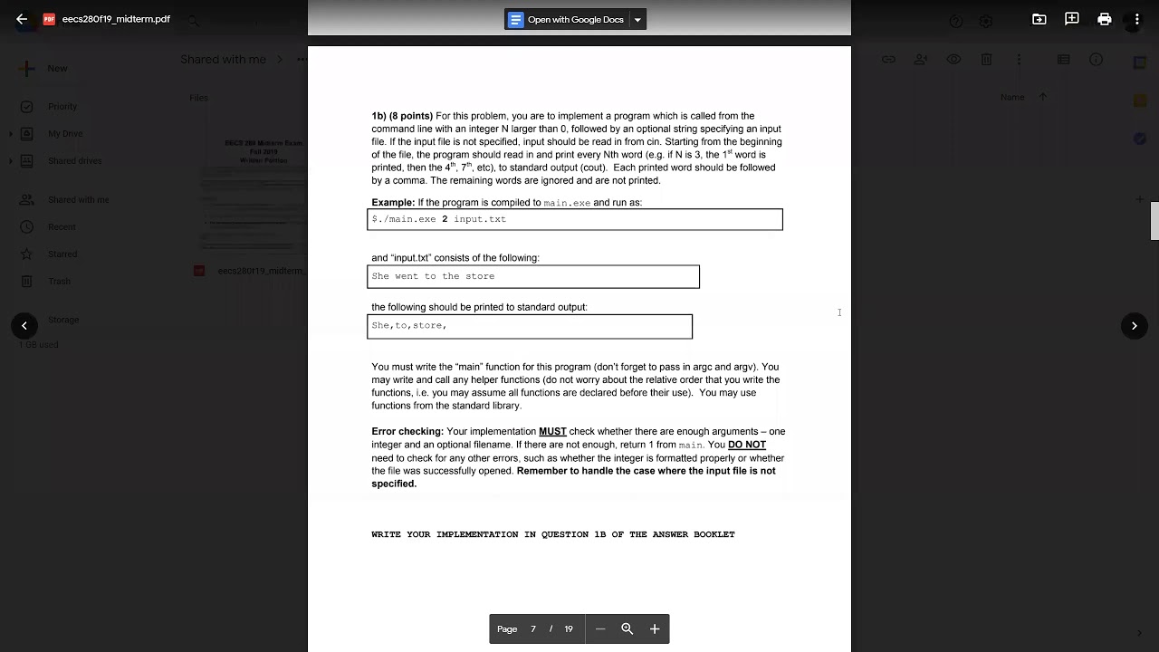 EECS 280 SI Midterm Review II