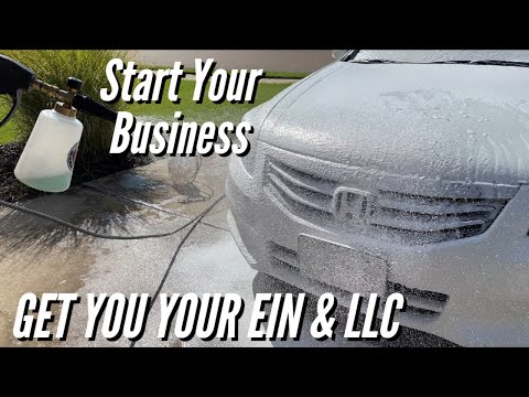Start Your Mobile Detailing Business: EIN, LLC, & Licenses
