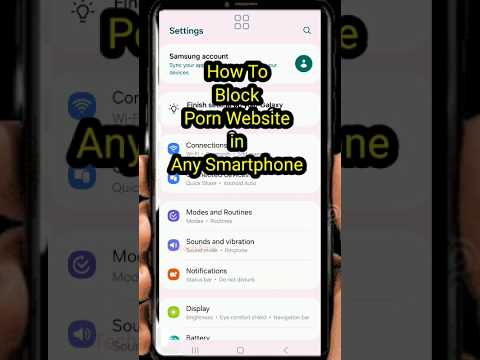 How To Block Bad Websites on ANY Smartphone #shorts