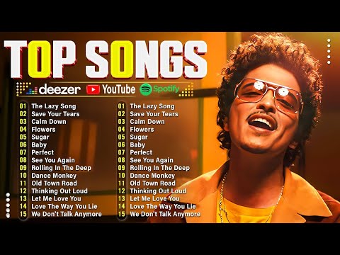 Billboard Pop Songs 2025 Playlist ✨Ed Sheeran, The Weeknd, Bruno Mars, Rihanna, Sia, Adele, Dua Lipa