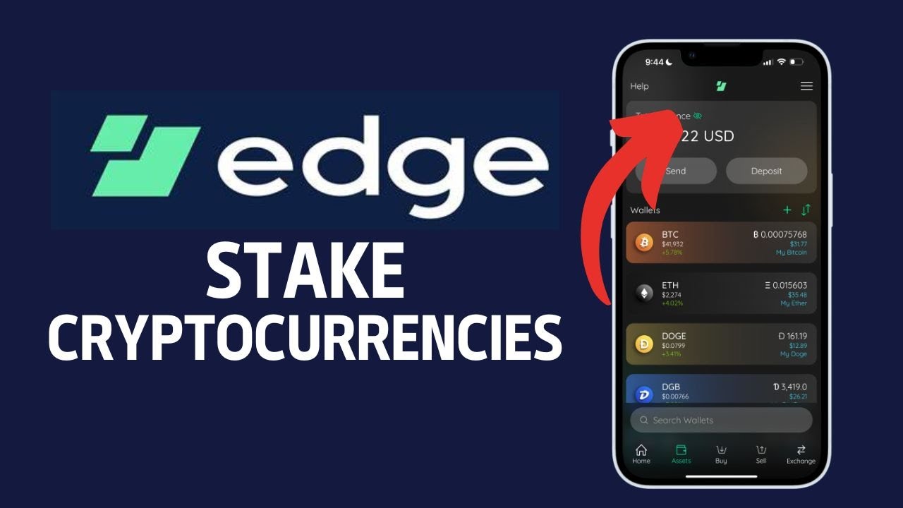 How to Stake Cryptocurrencies using Edge Wallet 2024?