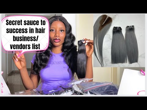 Secret sauce to hair business || Tested and Trusted Vietnam/Cambodia vendor’s list part 2 😮