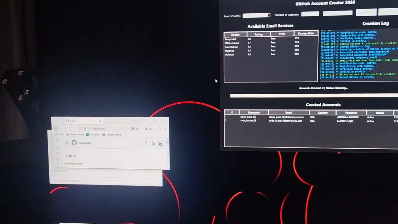 github account creator 2026 | HOW TO GENERATE Unlimited git hub Accounts in 2026