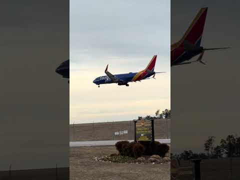 Landing at BWI airport
