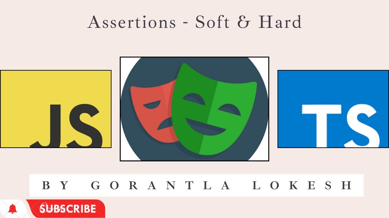 [2024] Part 7: Assertions - Soft & Hard Assertion in playwright | JavaScript & TypeScript