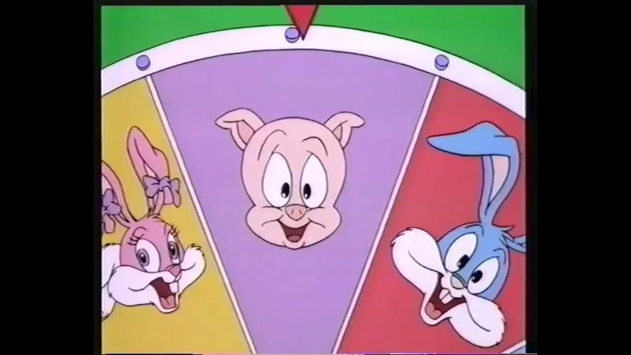 Tiny Toons Adventures - Wheel 'O' Comedy All Scenes (Italian, VHS)