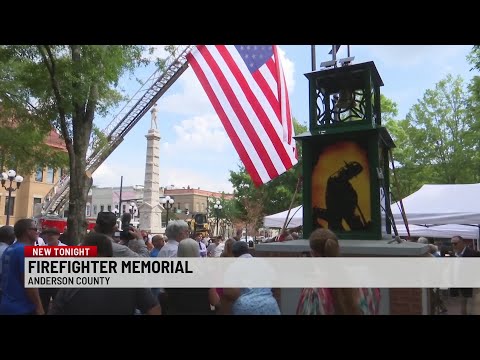 Memorial unveiled for fallen fighters in Anderson Co.