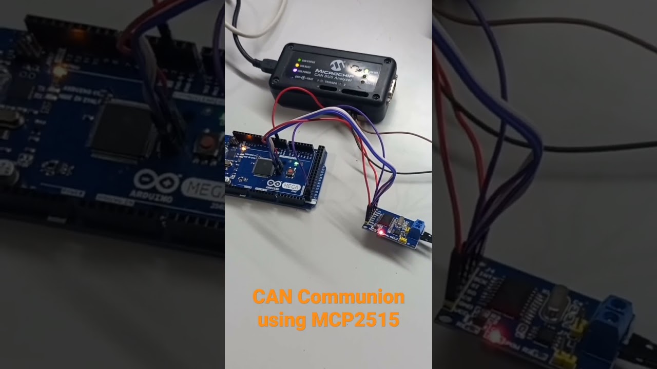 CAN Communication using MCP2515