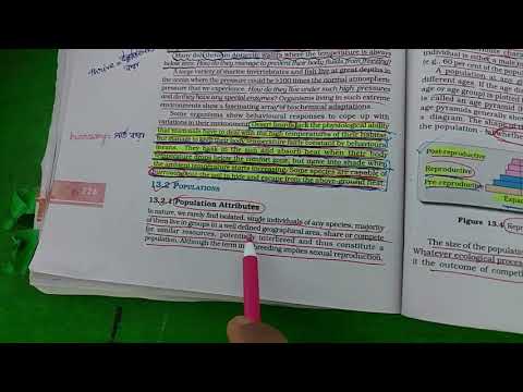 Organisms and population Class 12 NCERT BIOLOGY/Part-4/For NEET Biology in bangla/For NEET Students