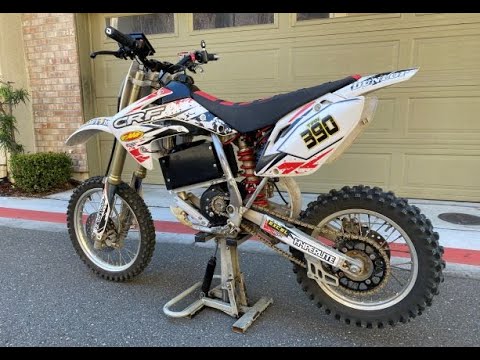 Honda CRF150r electric dirt bike