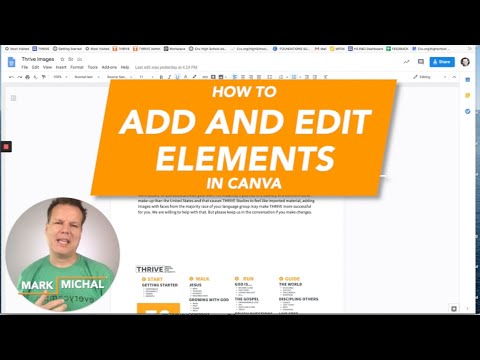 How to Add and Edit Elements in Canva