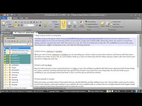 How to Use Synonyms to Rewrite Keywords?