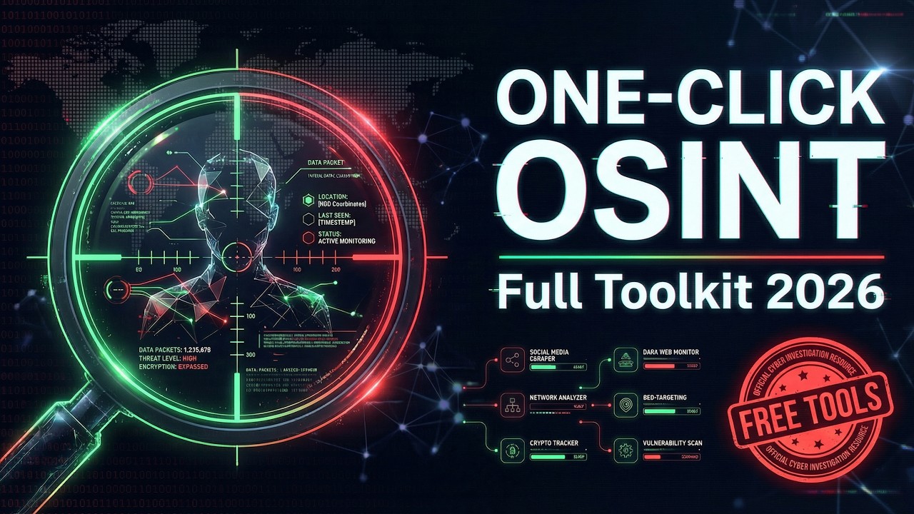 OSINT Toolkit Every Investigator Needs in 2026
