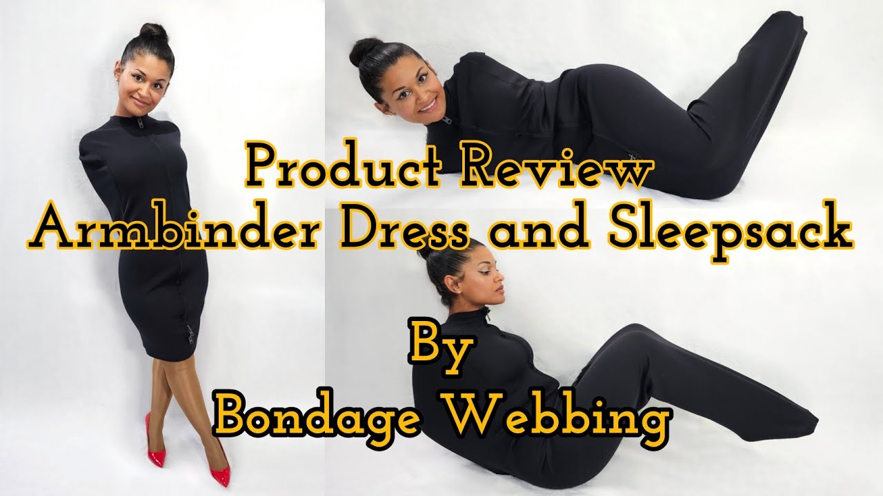 Fetish Product Review: Armbinder Dress and Sleepsack by Bondage Webbing