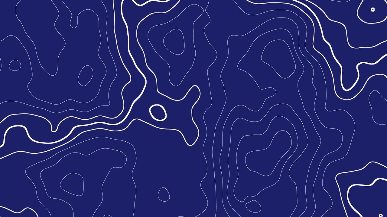 Abstract Navy blue Height Map Footage| 3 hours Topographic 4k  Background