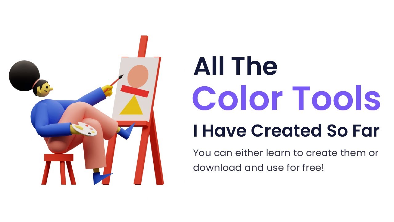Color Tools Created With HTML, CSS and Javascript