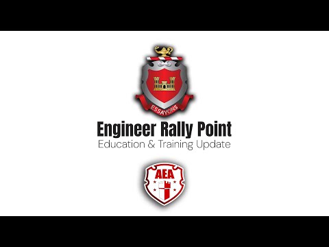 Engineer Rally Point Education and Training Update