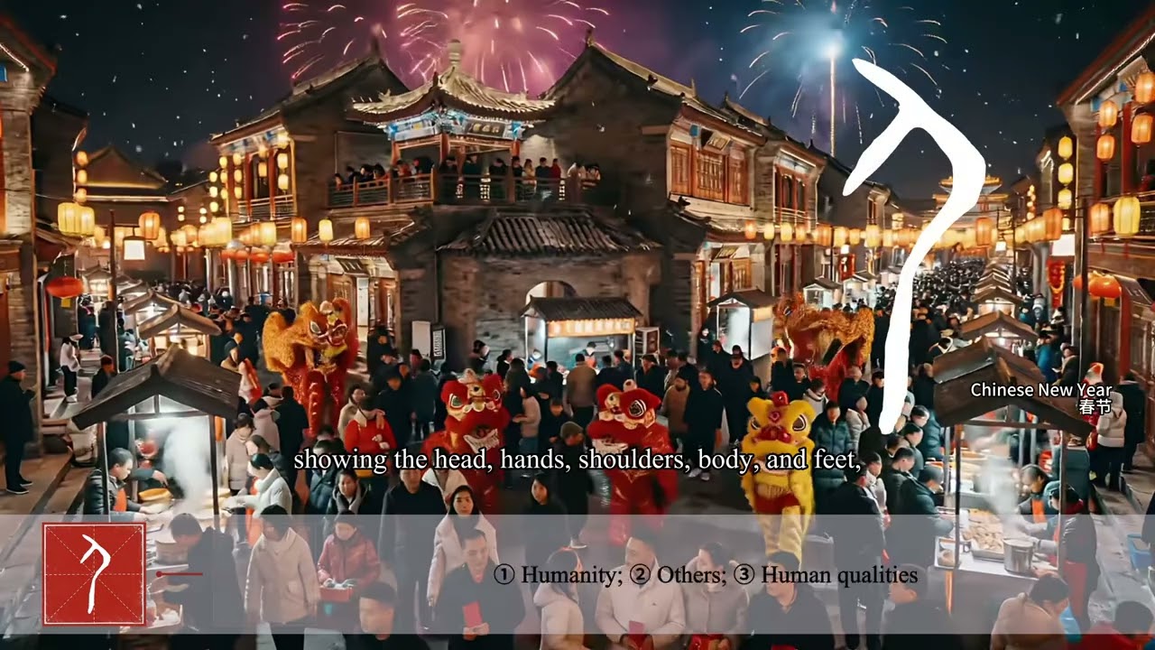 Exploring China: Chinese Reading and Writing Series Videos — Human（人）