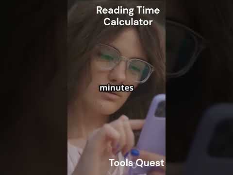 Reading Time Calculator