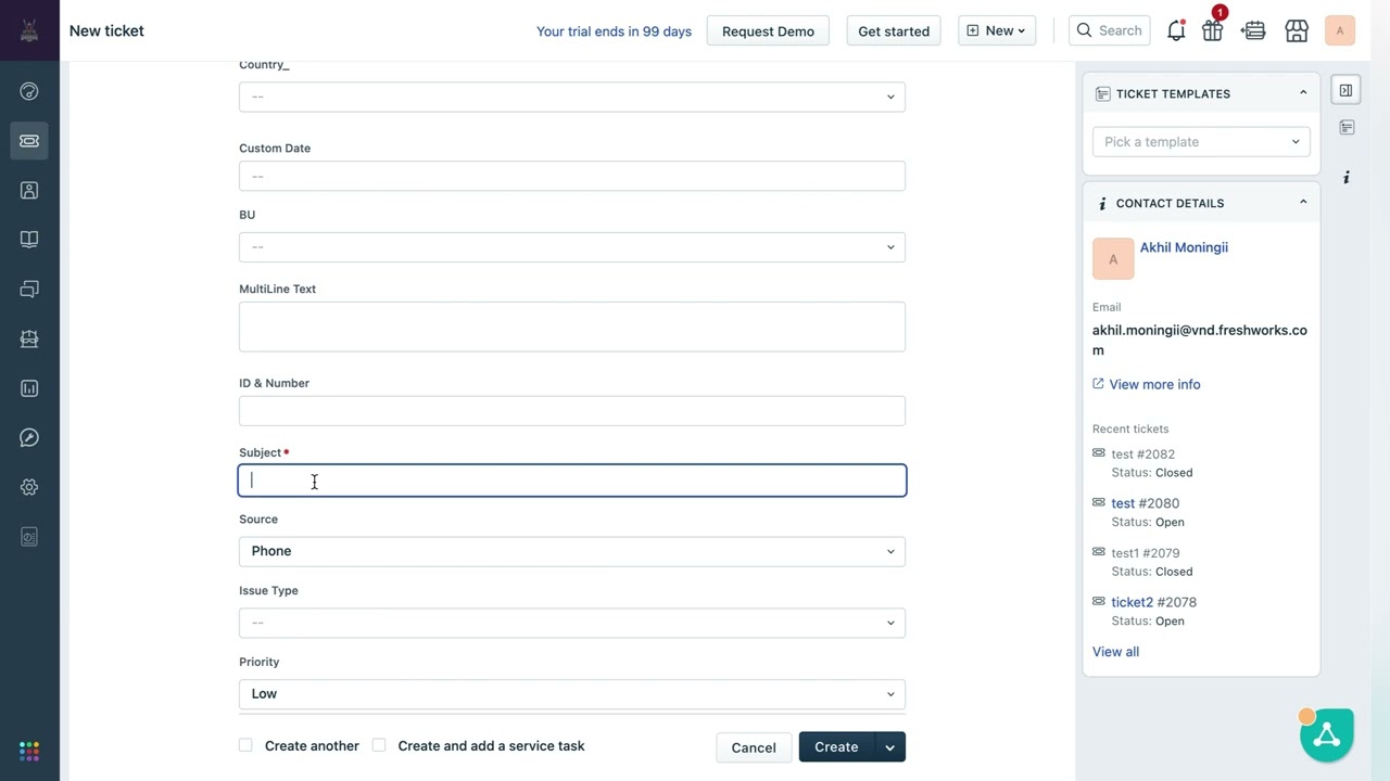 Automerge - Freshdesk