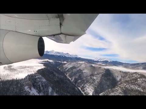 {HD} [FULL FLIGHT] Denver (DEN) — Telluride (TEX) — Denver Air Connex — Dornier 328-310 JET — N394DC