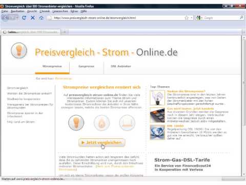 Strom Preisvergleich Infos