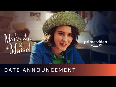 The Marvelous Mrs. Maisel Season 4 - Date Announcement | Amazon Prime Video