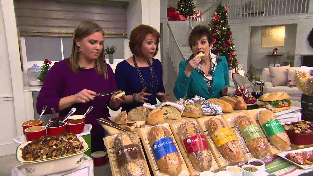 The Essential Baking Company (6) 1 lb. Artisan Bread Sampler with Jane Treacy